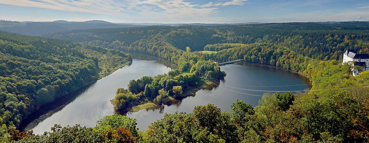 Die Bleilochtalsperre: Die besten Urlaubsangebote | Seen.de