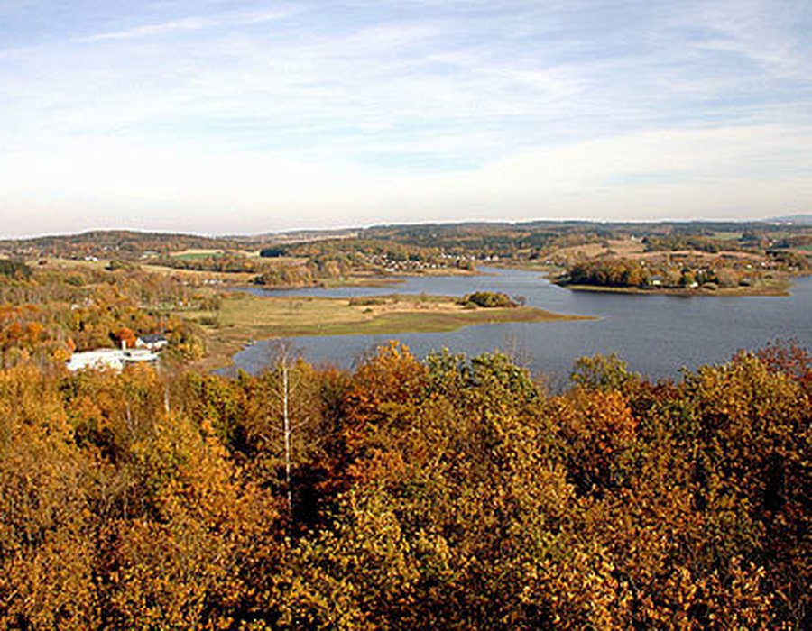Fotos von der Talsperre Pöhl | Seen.de
