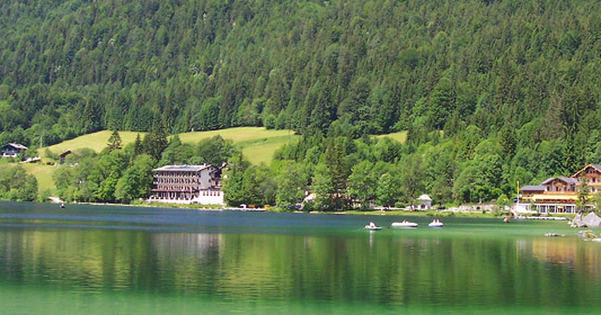 Der Hintersee in Ramsau - Urlaub und Freizeit