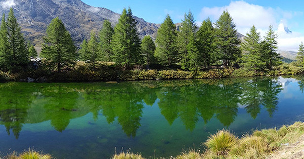 Der Grindjisee in Zermatt - Urlaub und Freizeit